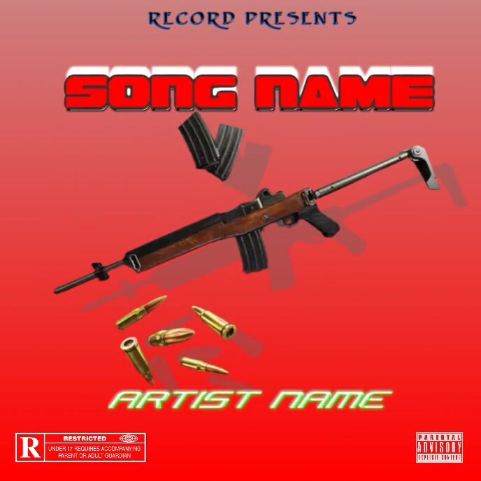 Guns album cover Template | PosterMyWall