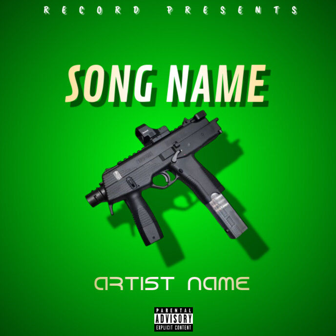 Guns album cover Template | PosterMyWall