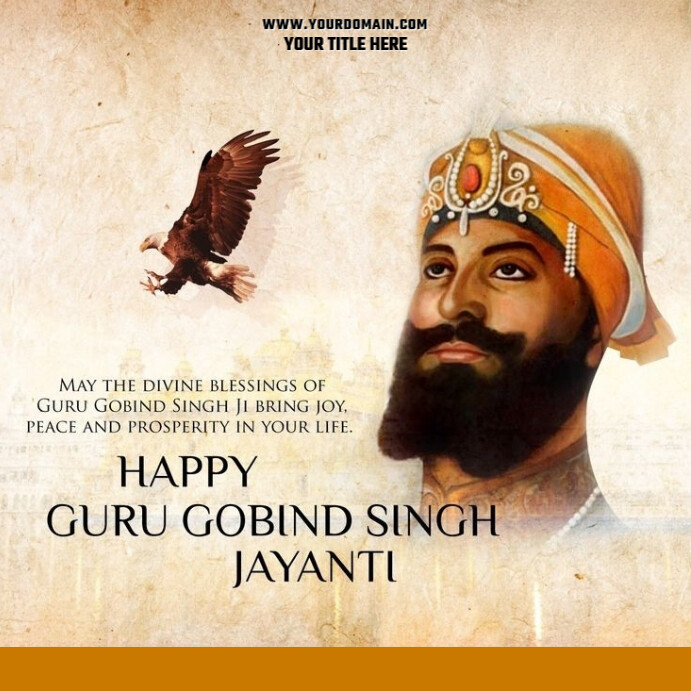 Guru Govind Singh Template | PosterMyWall