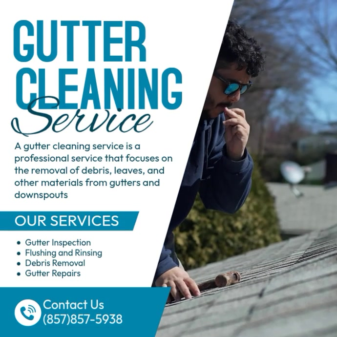 Gutter Cleaning Service Template | PosterMyWall