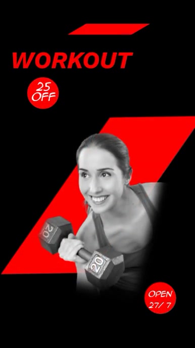 Gym & Fitness Poster Template | PosterMyWall