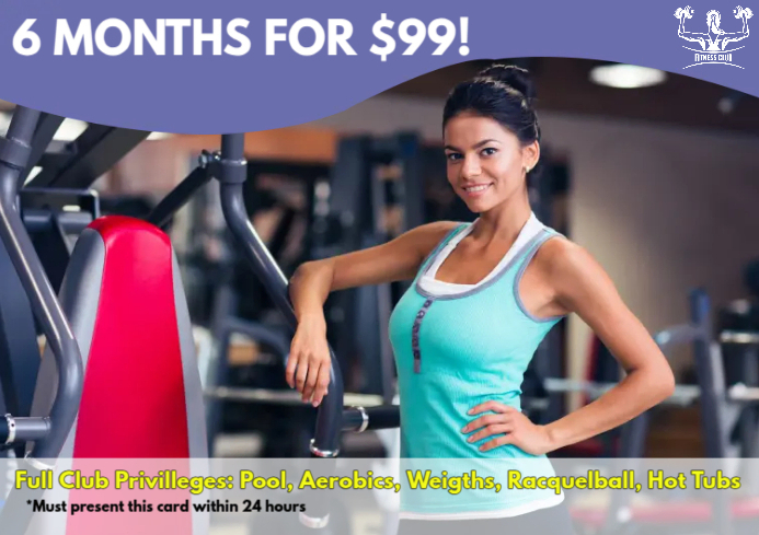 Gym Ads Template | PosterMyWall