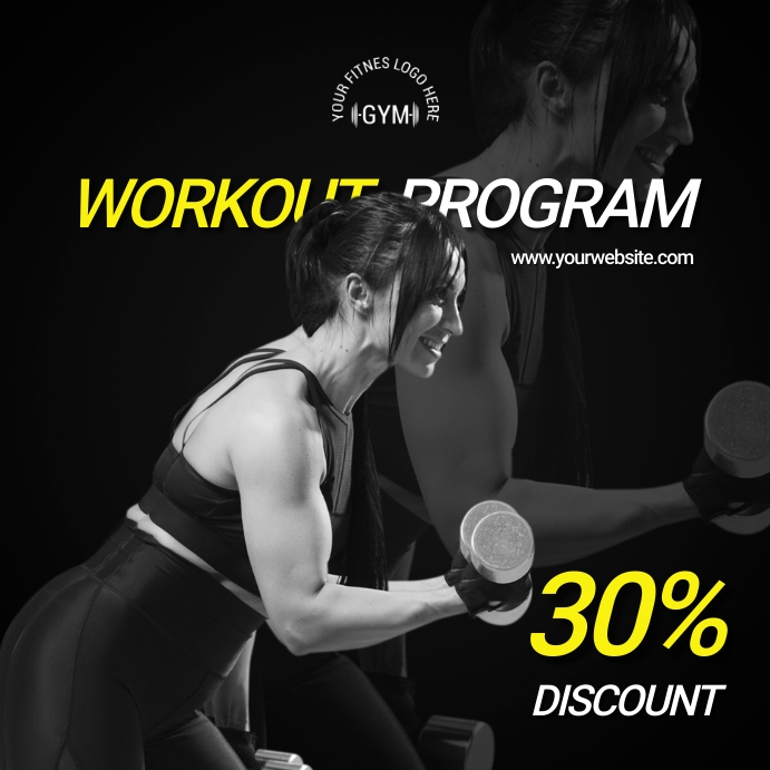 Copy of Gym Ads Templates | PosterMyWall