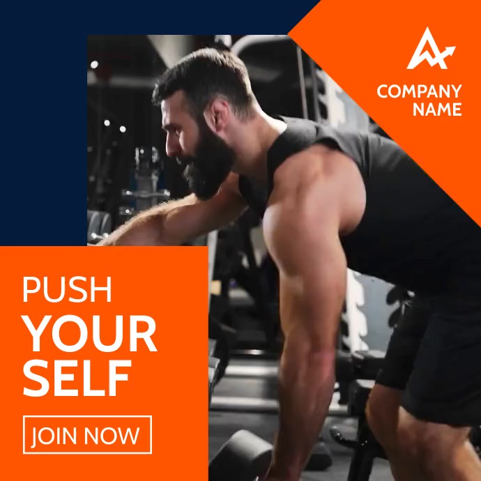 gym and fitness advertisement instagram post Template | PosterMyWall