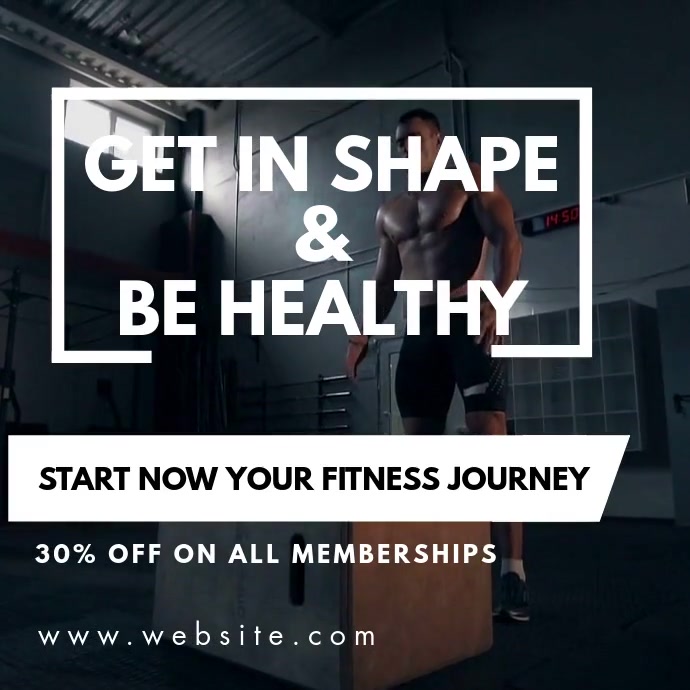 gym and fitness advertisement instagram post Template | PosterMyWall