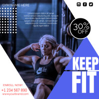 gym and fitness Template | PosterMyWall