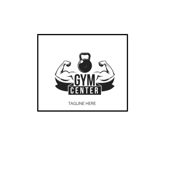 Gym Center Logo Template | PosterMyWall