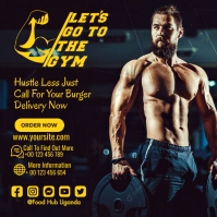 Gym post template | PosterMyWall