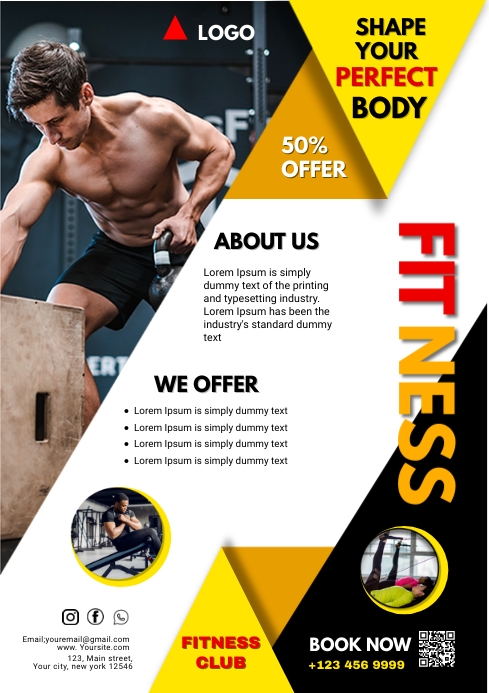 GYM Template | PosterMyWall