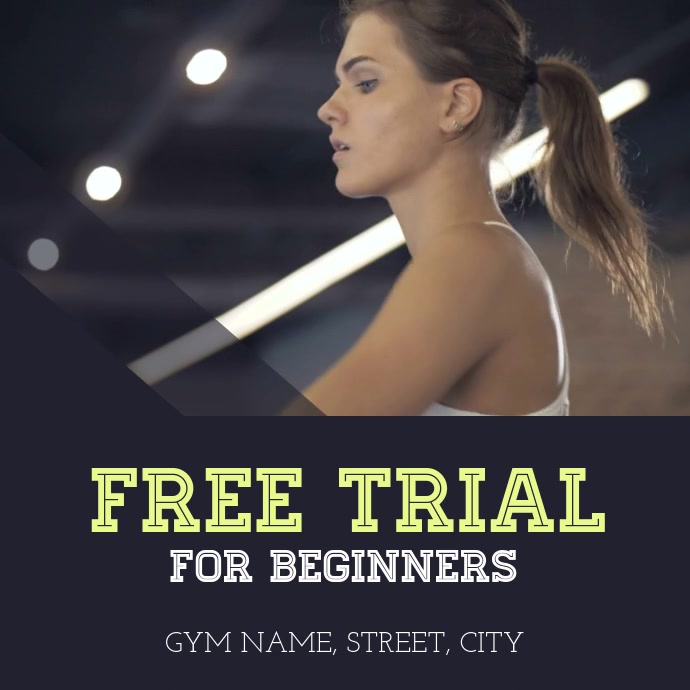 Gym fitness Template | PosterMyWall