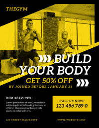 Fitness Center Template | PosterMyWall