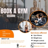 Gym flyer Template | PosterMyWall