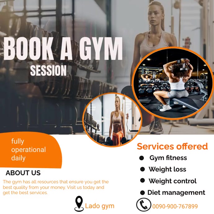 Gym flyer (2) Template | PosterMyWall