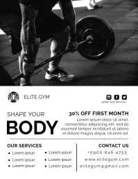 Gym flyers Template | PosterMyWall