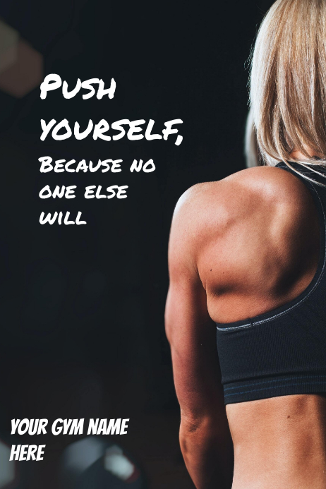 Copy of Gym poster | PosterMyWall