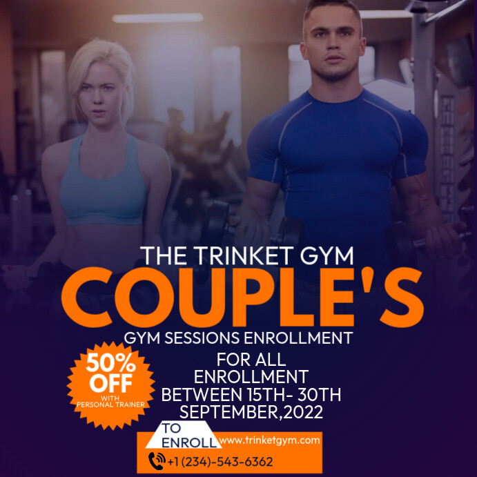 Copy of Gym poster | PosterMyWall