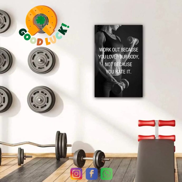 Gym Poster Template | PosterMyWall