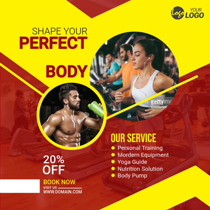 Gym Template | PosterMyWall