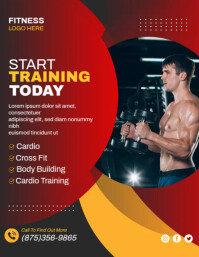 Gym Training Ads Template | PosterMyWall