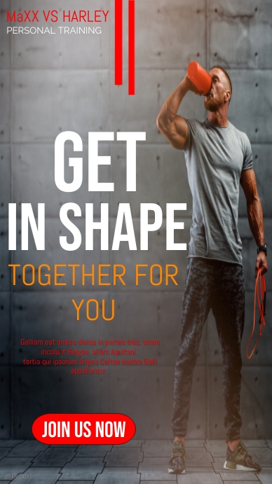 GYM whatsapp instagram story whatsapp status Template | PosterMyWall