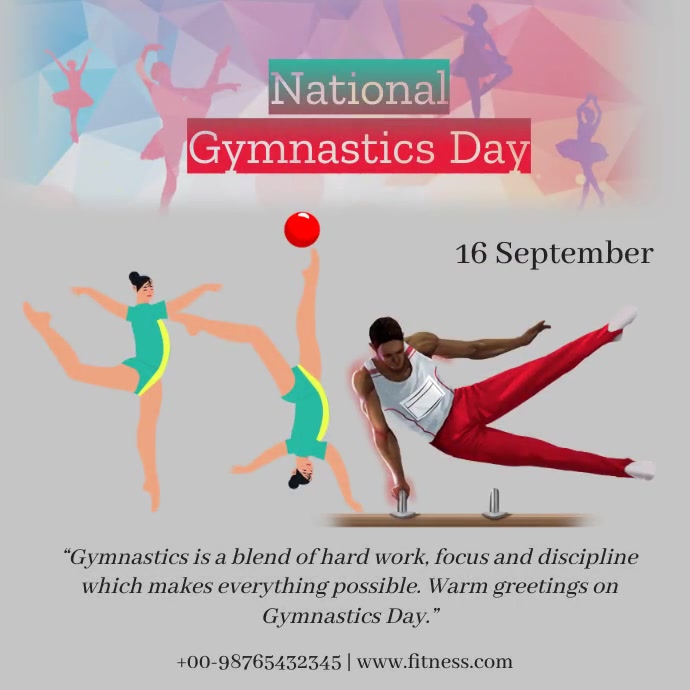 Copy of Gymnastics | PosterMyWall