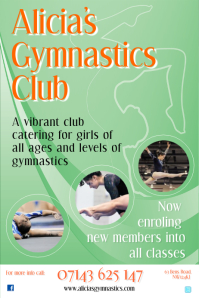 gymnastics poster Template | PosterMyWall