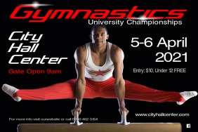 gymnastics poster Template | PosterMyWall