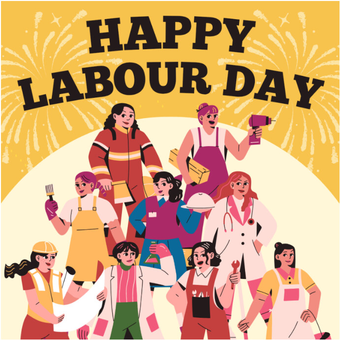H labour day Instagram post Template | PosterMyWall