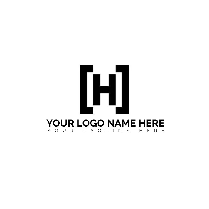 H logo Template | PosterMyWall