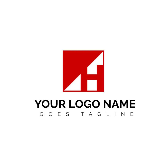 H logo Template | PosterMyWall