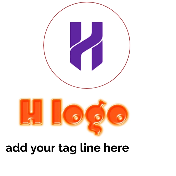 H lOGO Template | PosterMyWall