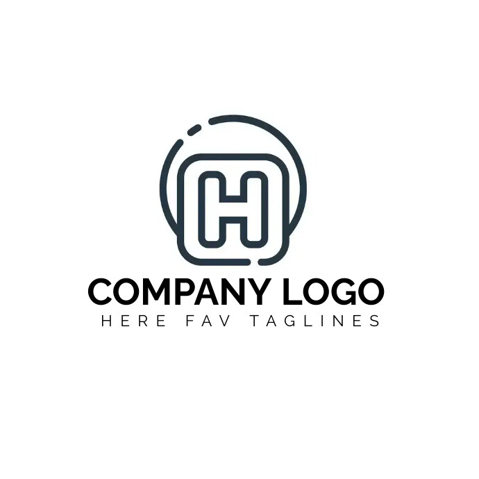 h logo Template | PosterMyWall