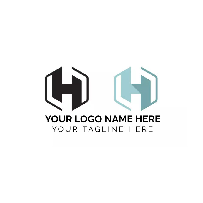 h logo Template | PosterMyWall