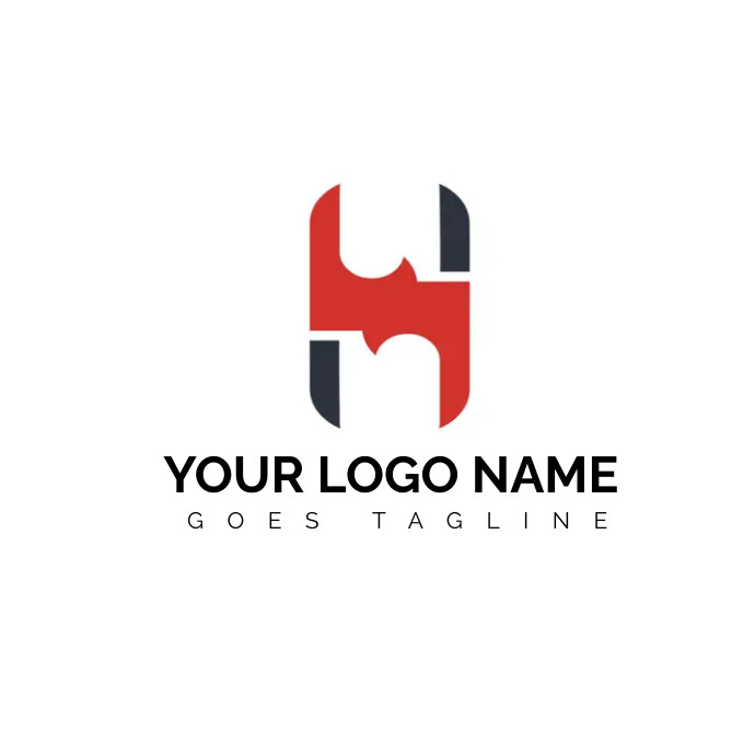 H logo Template | PosterMyWall
