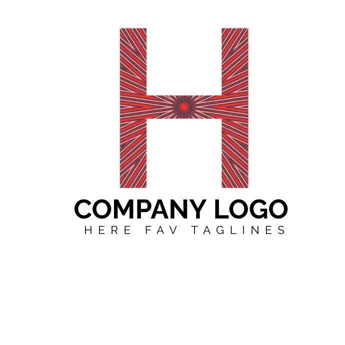 h logo Template | PosterMyWall