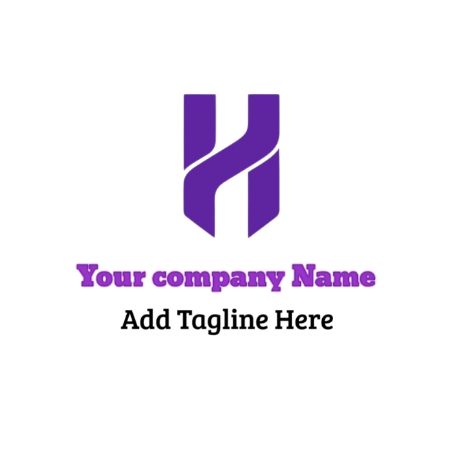 H Logo Template | PosterMyWall