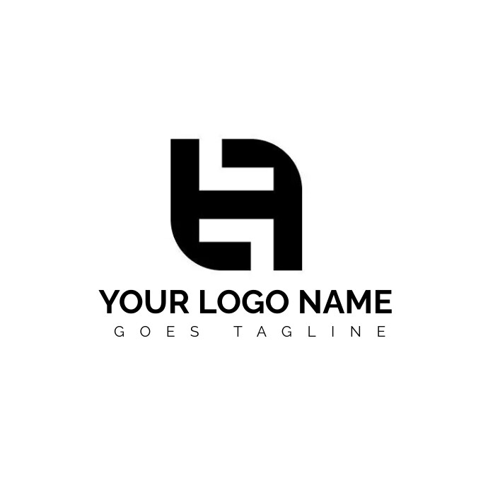 h logo Template | PosterMyWall