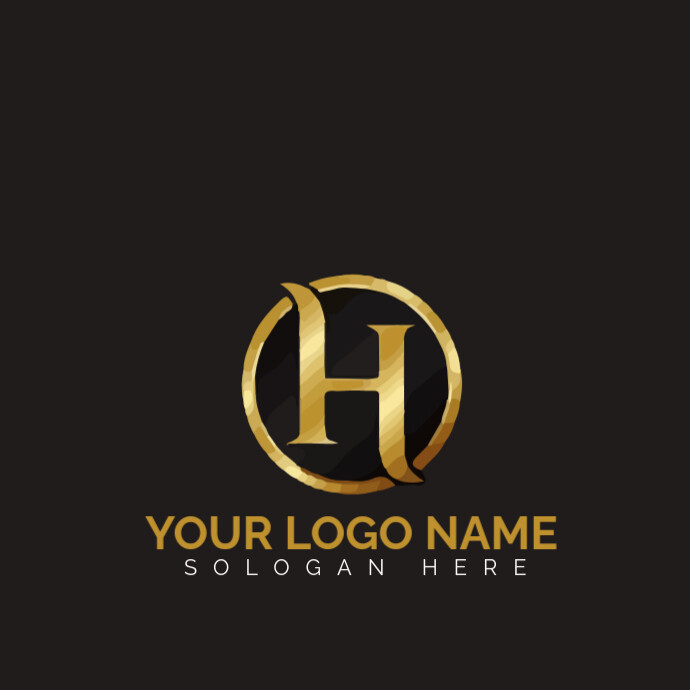 H logo type Template | PosterMyWall