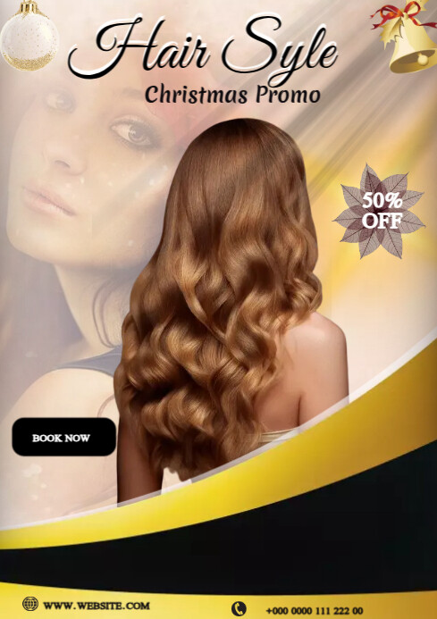 Hair Care Ads Template | PosterMyWall