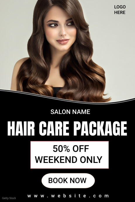 hair care salon poster Template | PosterMyWall