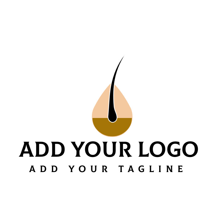 hair growth/hair care& treatment/vector logo Template | PosterMyWall