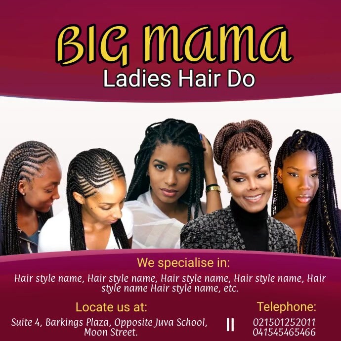 Hair salon Ad | PosterMyWall