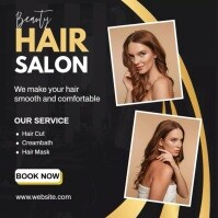 Hair Salon Ads Template | PosterMyWall
