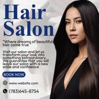 Hair Salon Ads Template | PosterMyWall