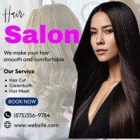 Hair Salon Ads Template | PosterMyWall