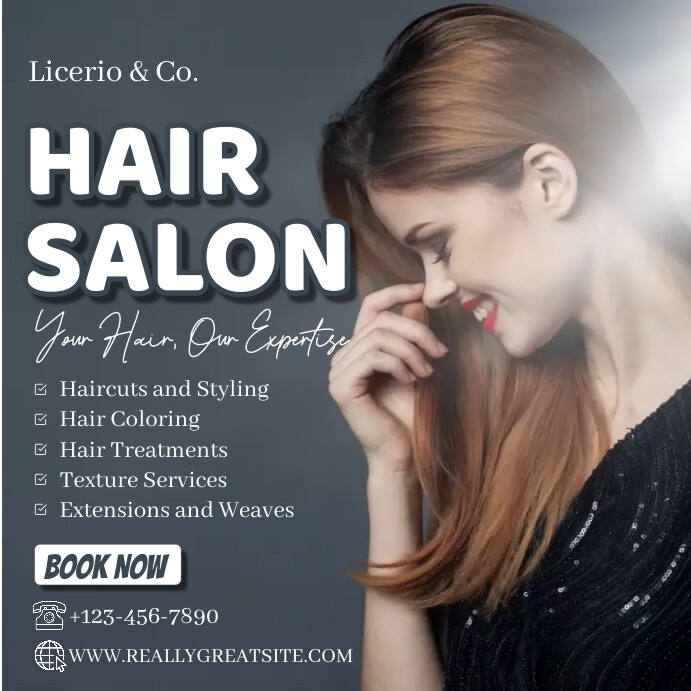 Hair Salon Template | PosterMyWall