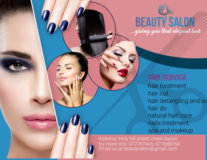 hair salon Template | PosterMyWall