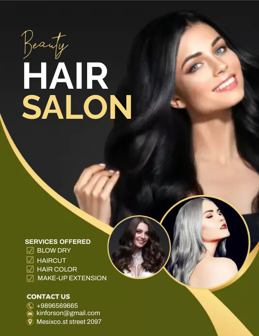 Copy of Hair Salon Flyer | PosterMyWall