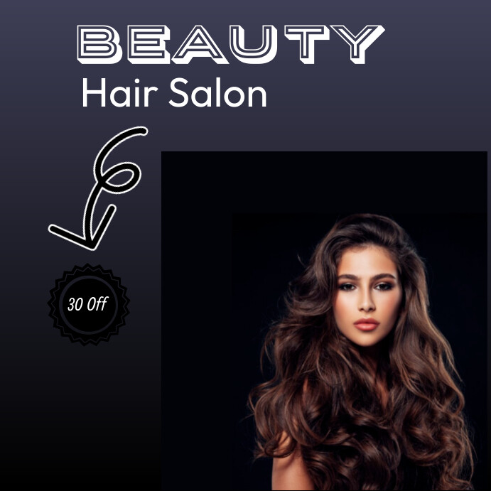 Hair Salon Instagram Post Template | PosterMyWall