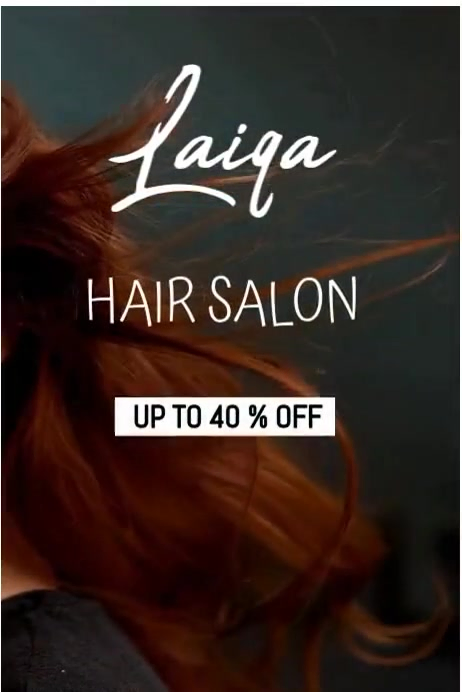 Hair Salon Poster Template | PosterMyWall